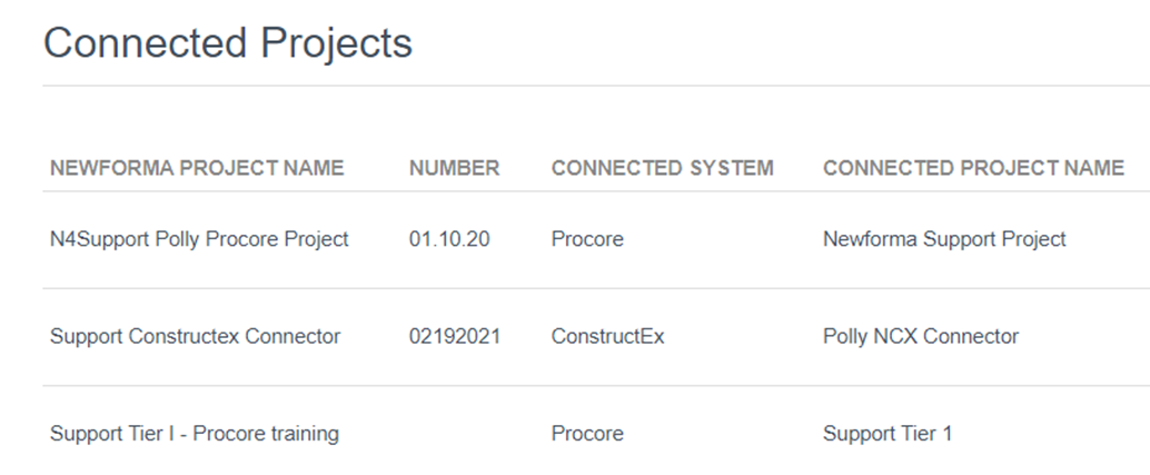 How to connect a Project with the Project Connectors - Newforma Project ...