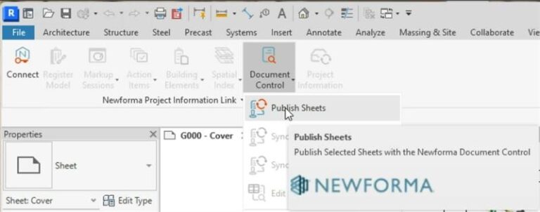 Publish Sheets to PDF from Revit - Newforma Project Center Help