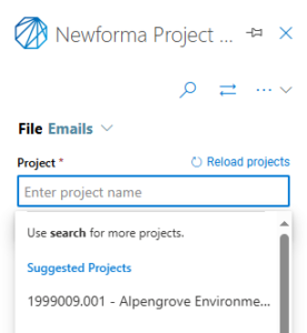 Welcome to the Newforma Project Center Outlook Add-In - Newforma ...