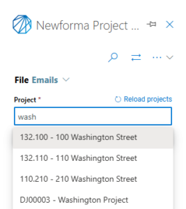 Welcome to the Newforma Project Center Outlook Add-In - Newforma ...