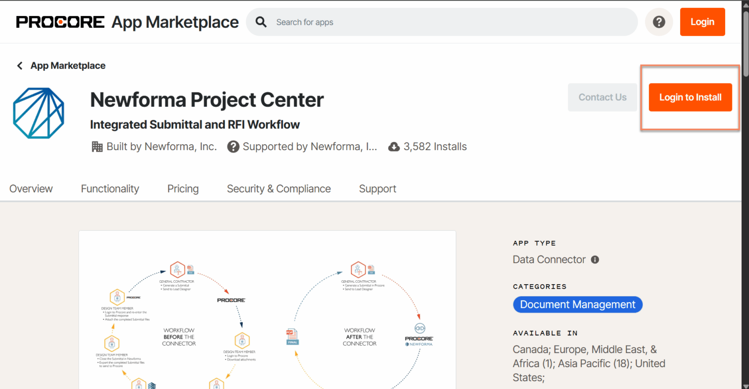 Newforma Connector Service NCS - Contractor Setup - Newforma Project ...