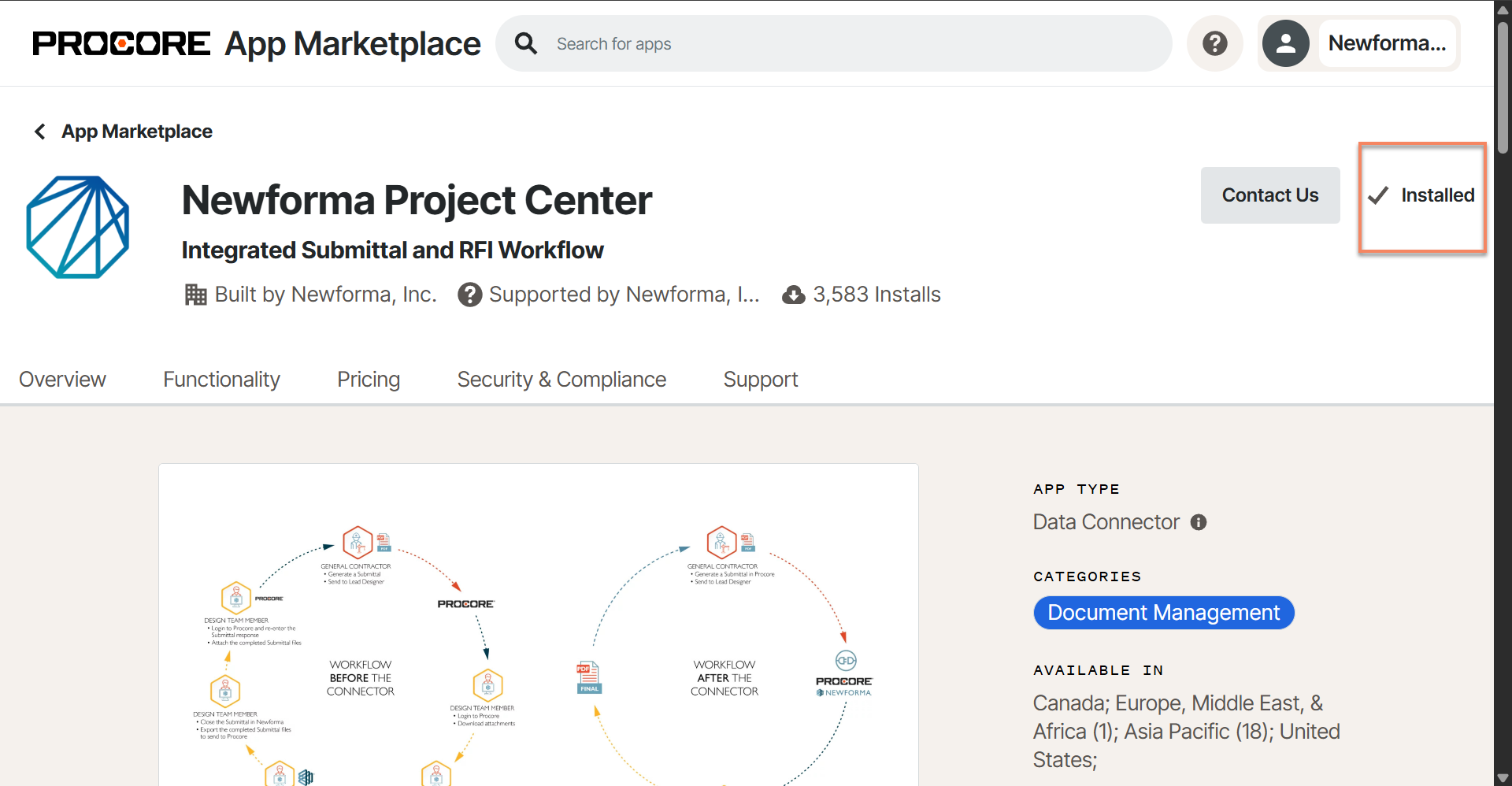 Newforma Connector Service NCS - Contractor Setup - Newforma Project ...